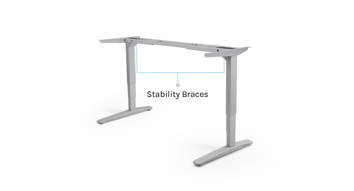 Uplift desk legs uneven store