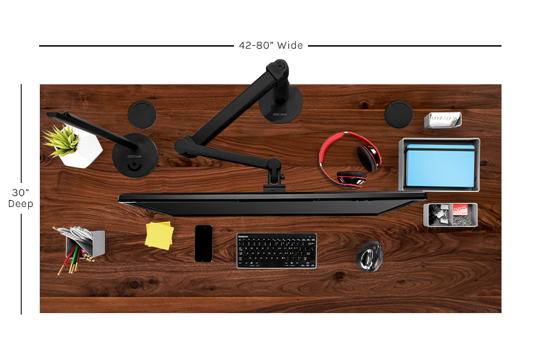 4-Leg Standing Desk | UPLIFT Desk