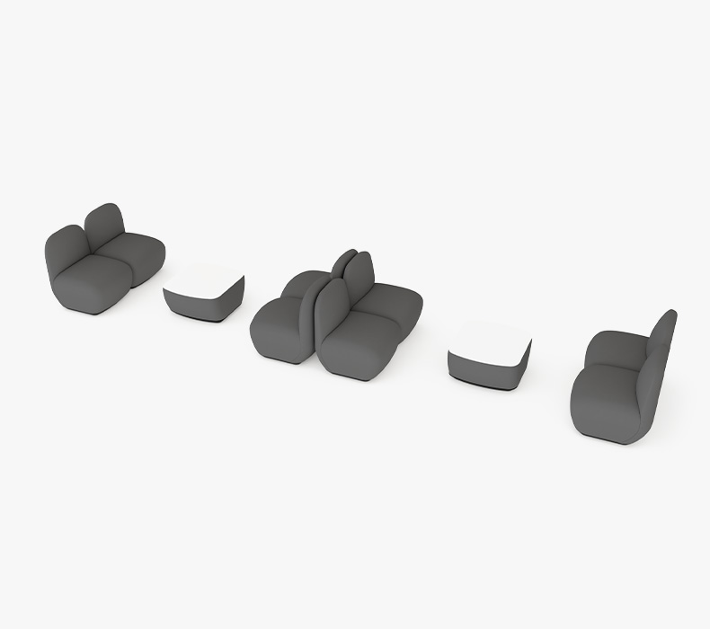 Dillo Back-to-Back Lounge | UPLIFT Desk