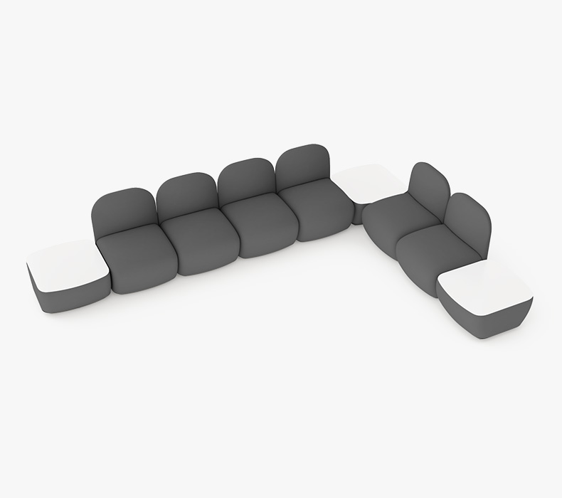 Dillo L-Shaped Lounge | UPLIFT Desk