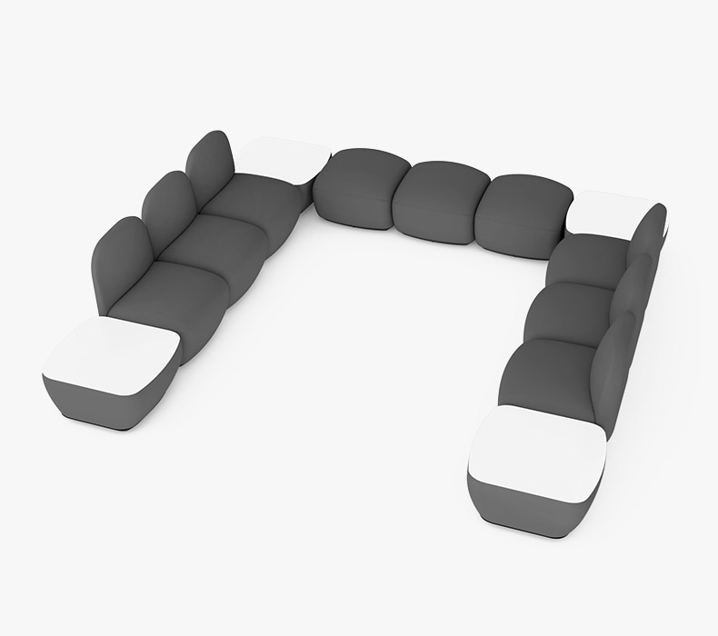 Dillo U-Shaped Lounge | UPLIFT Desk