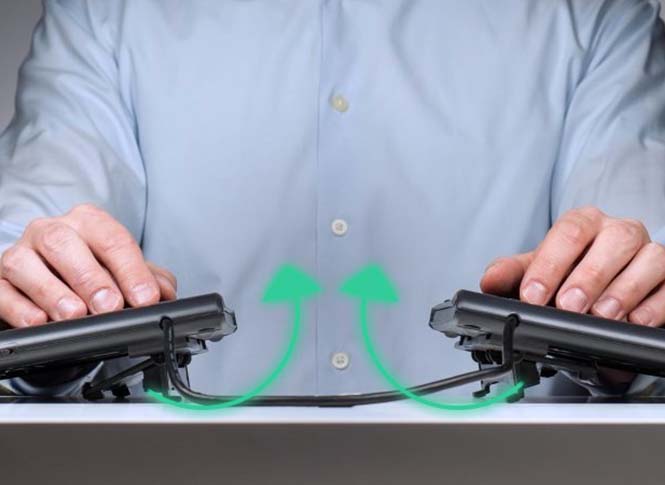 Kinesis Freestyle2 Adjustable Split Keyboard | Shop UPLIFT Desk