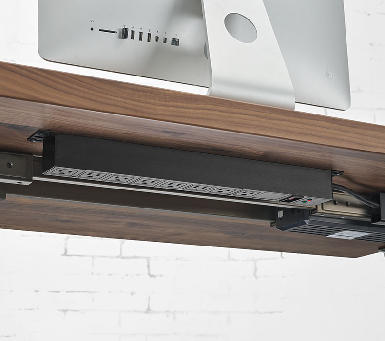 8-Outlet Mountable Surge Protector | UPLIFT Desk