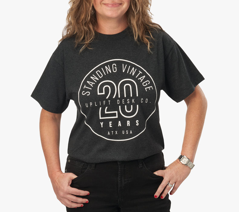 20 Year Anniversary T-Shirt | UPLIFT Desk