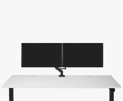 Crestview Align Dual Monitor Arm | UPLIFT Desk